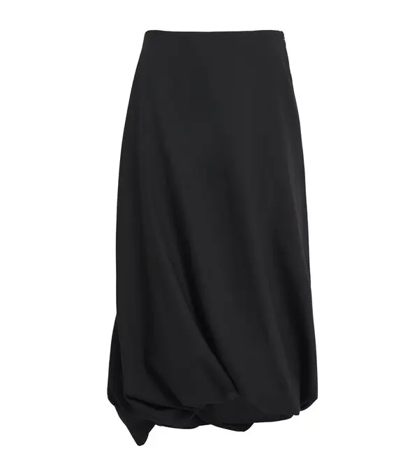 RÓHE Twisted Midi Skirt