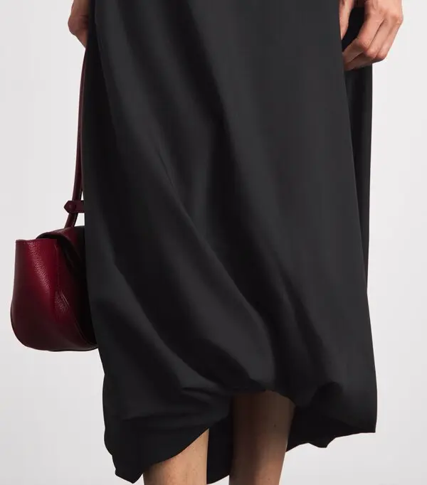 RÓHE Twisted Midi Skirt