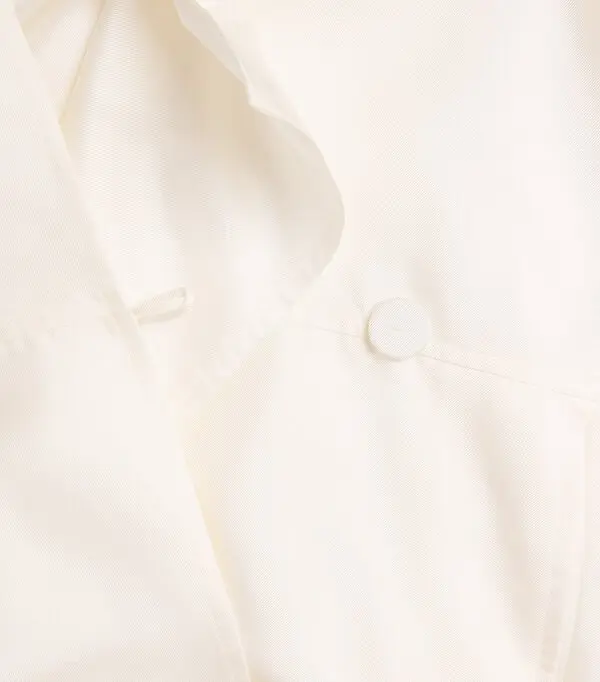 RÓHE Silk Blouson Anorak Blouse