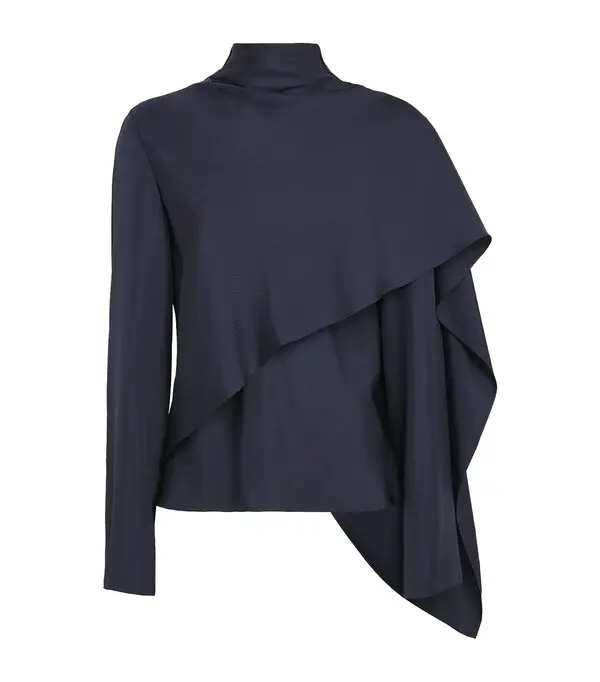 RÓHE Silk Foulard Top