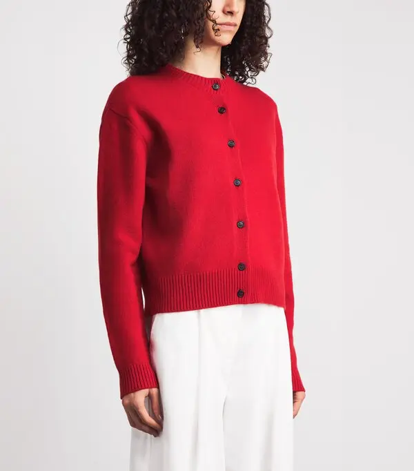 RÓHE Stretch-wool Classic Cardigan