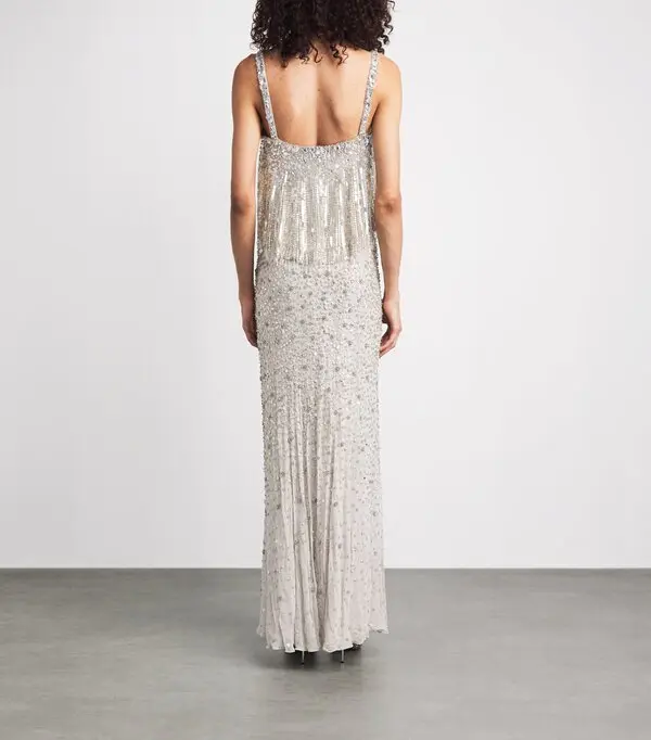 Jenny Packham Embellished Iris Gown