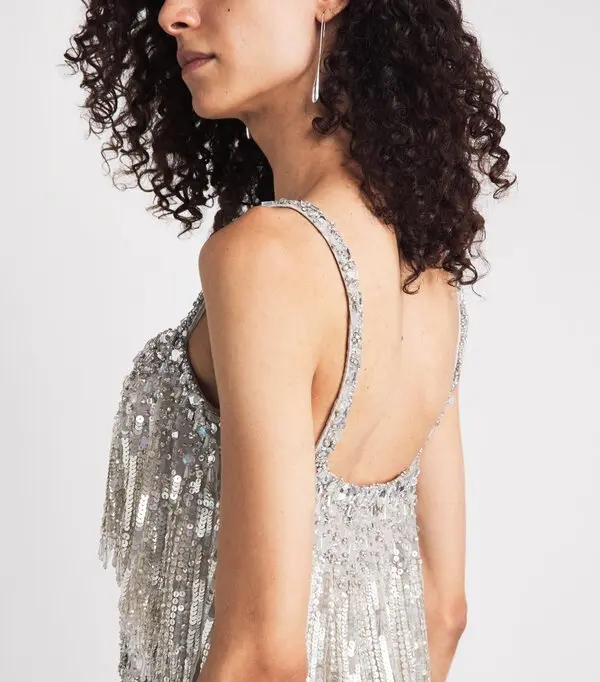 Jenny Packham Embellished Iris Gown