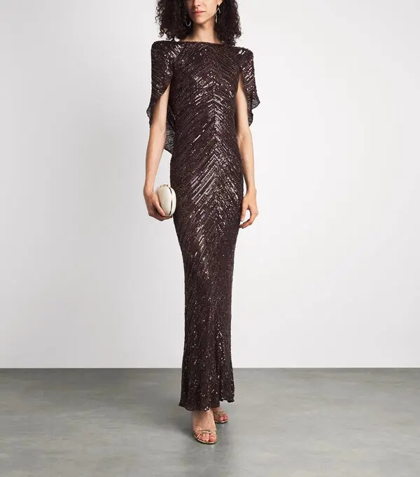 Jenny Packham Sequin Sakari Gown