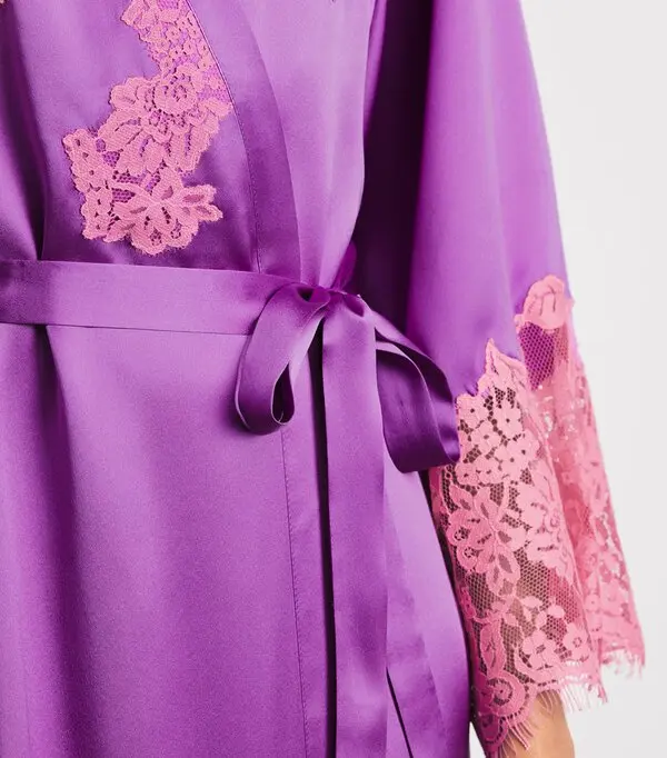 MARJOLAINE Silk Tess Robe