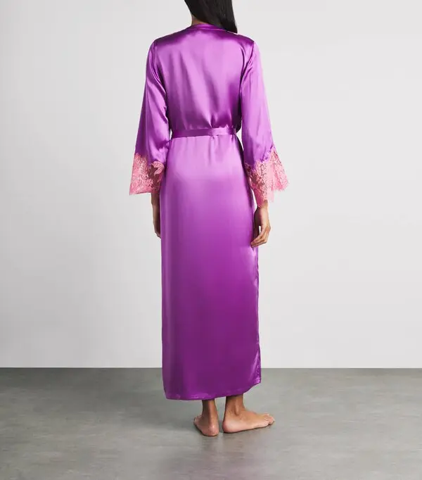 MARJOLAINE Silk Tess Robe