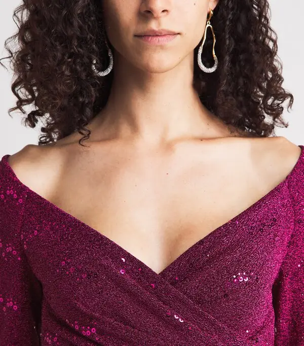 Talbot Runhof Embellished Stardust Gown