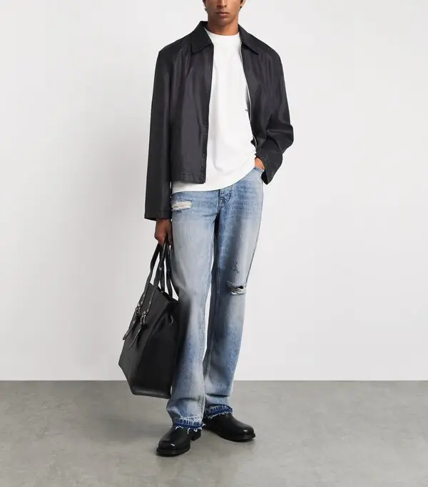 REPRESENT Ripped Heaton Straight Jeans