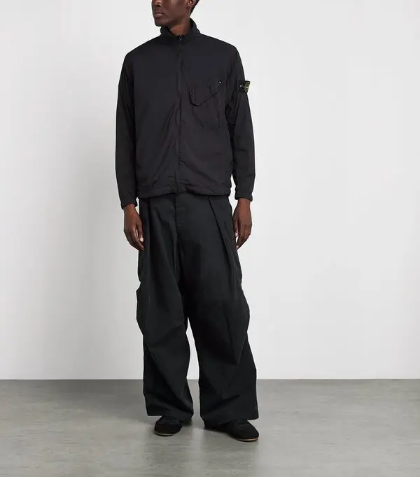 Stone Island Stretch-nylon Zip-up Overshirt