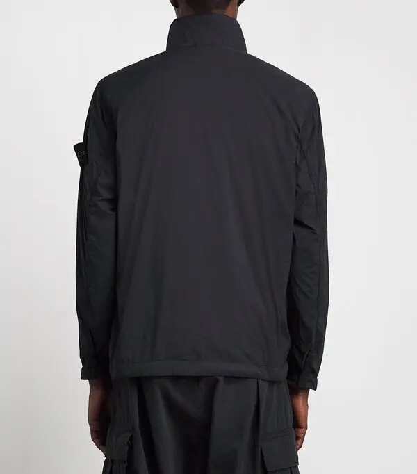 Stone Island Stretch-nylon Zip-up Overshirt