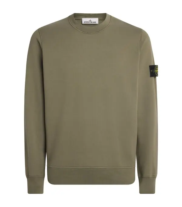 Stone Island Compass Logo Sweatshirt - Green