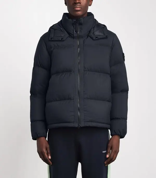 Stone Island Ripstop Down-padded Coat