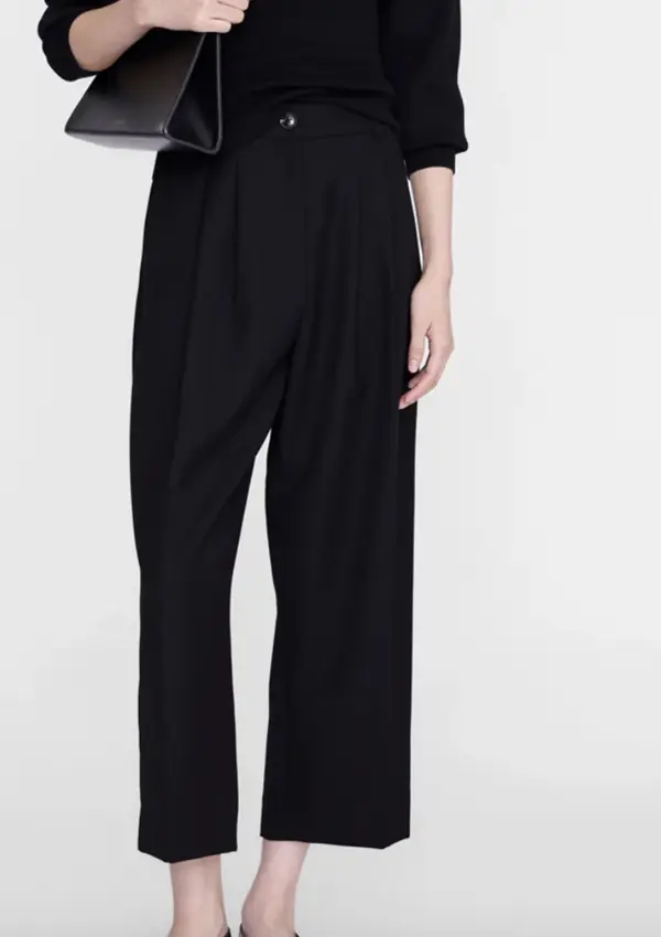 ANINE BING Brice Chino - Black