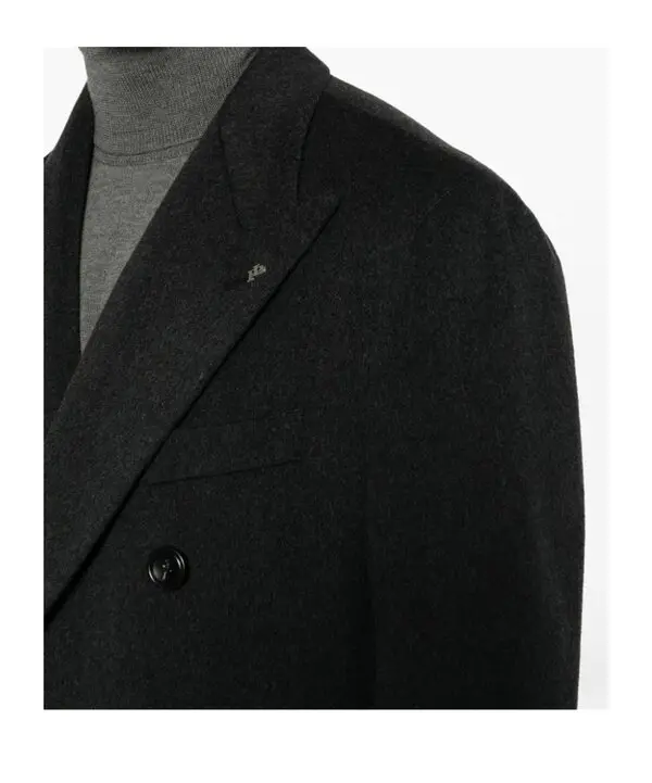 Tagliatore Peak-lapels Double-breasted Coat