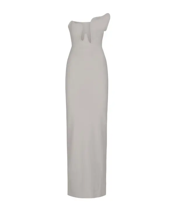 Christopher Esber Salacia Strapless Dress - White