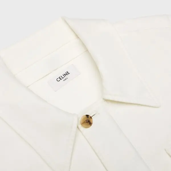 Celine Parka In Cotton Satin