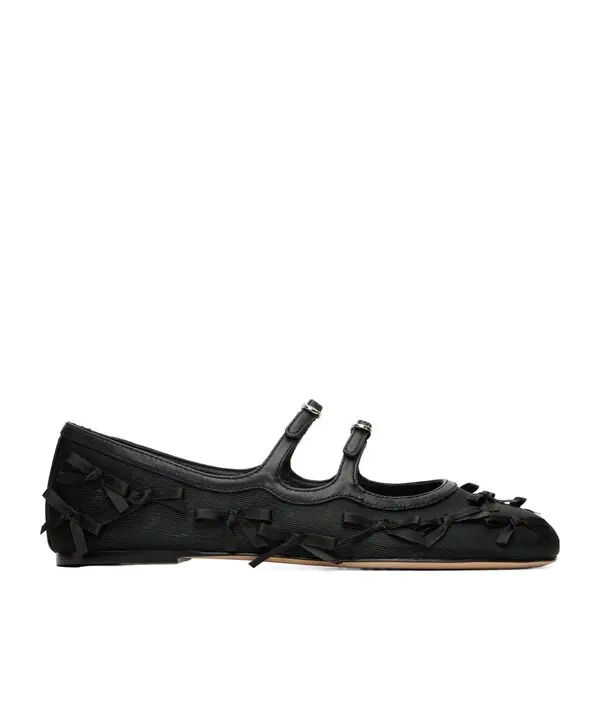 Marc Jacobs The Bow Mesh Kiki Ballet Flats
