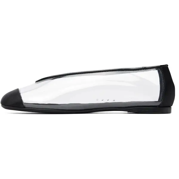 Moschino Pvc Ballet Flats