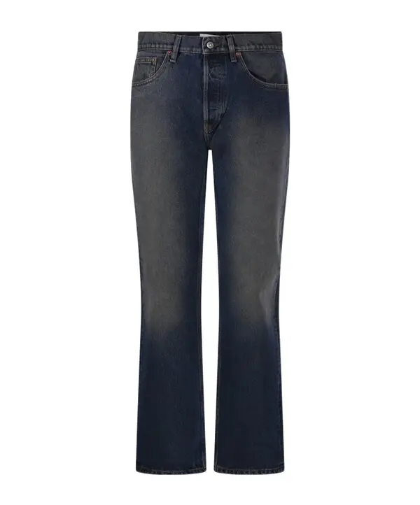 GOLDEN GOOSE Faded Straight-leg Jeans