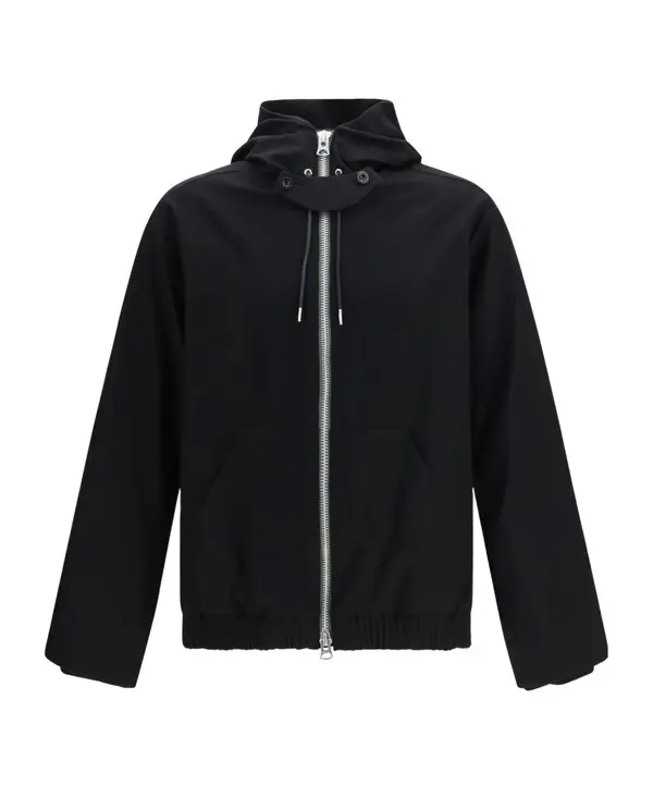 Sacai Long-sleeve Casual Jacket - Black