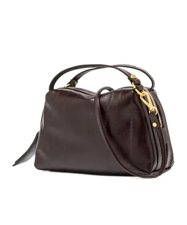 GIANNI CHIARINI Zippered Shoulder Bag - Black