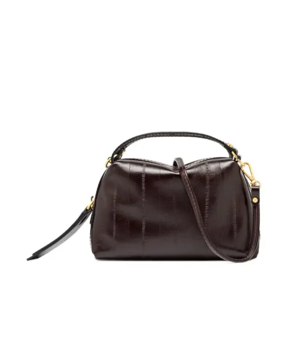 GIANNI CHIARINI Zippered Shoulder Bag - Black