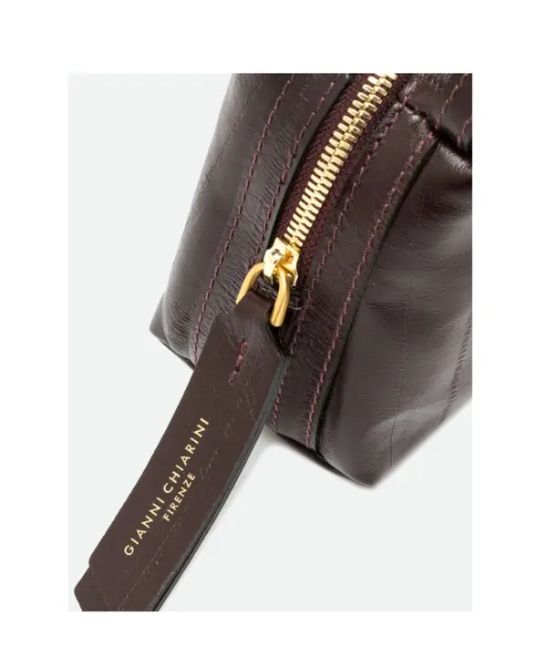 GIANNI CHIARINI Zippered Shoulder Bag - Black