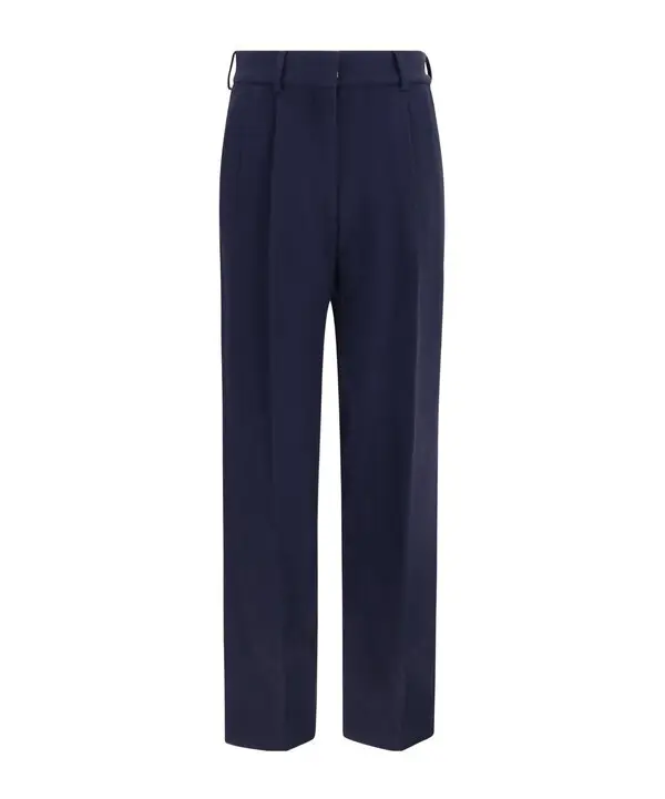 BLAZÉ MILANO Alcanara Fox Pleated Trousers - No