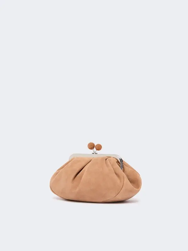 Max Mara Small Suede Pasticcino Bag