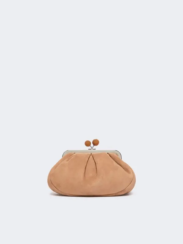 Max Mara Small Suede Pasticcino Bag