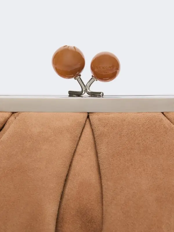 Max Mara Small Suede Pasticcino Bag