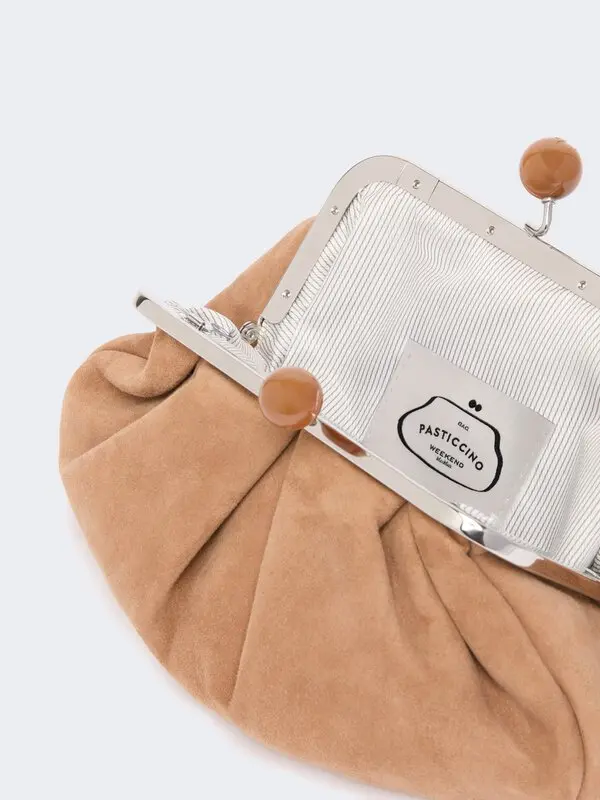 Max Mara Small Suede Pasticcino Bag