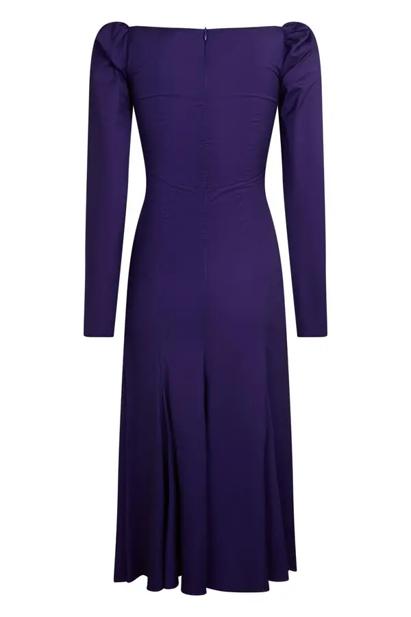 Philosophy Di Lorenzo Serafini Draped Neck Midi Dress