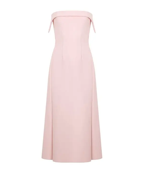 Philosophy Di Lorenzo Serafini Strapless Midi Dress - Light Pink