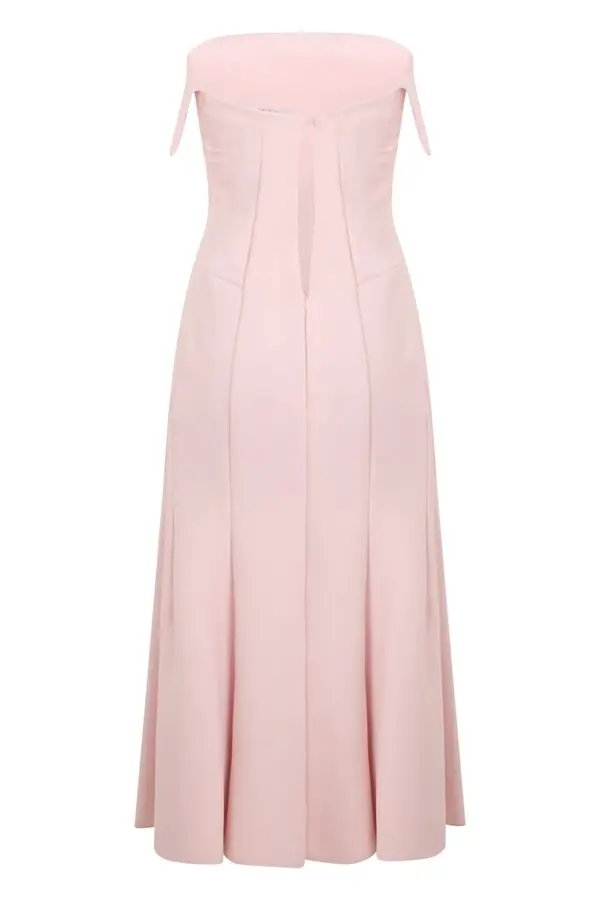 Philosophy Di Lorenzo Serafini Strapless Midi Dress