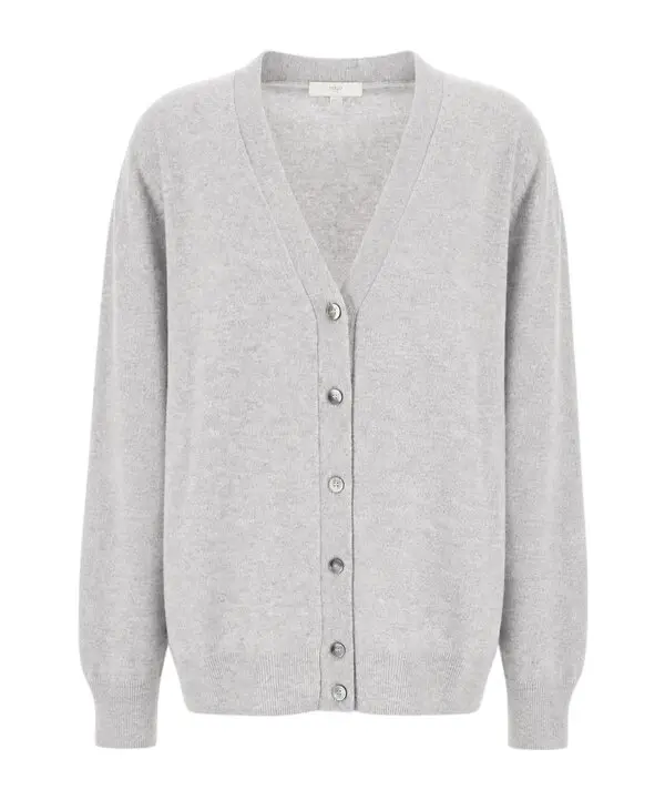 Malo Long-sleeve Cardigan - White