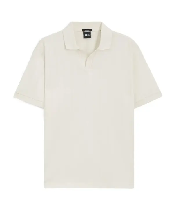Hugo Boss C Ponti Johnny-collar Polo Shirt