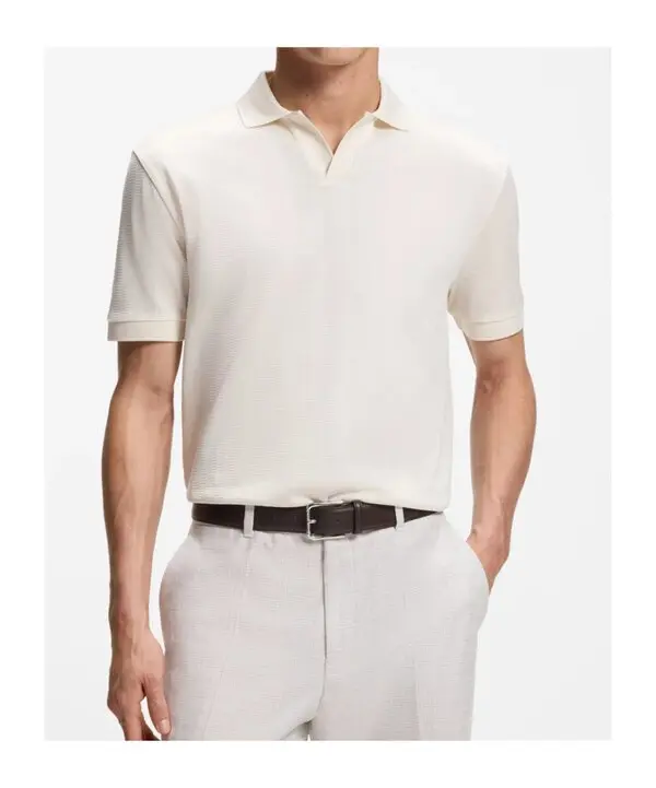 Hugo Boss C Ponti Johnny-collar Polo Shirt
