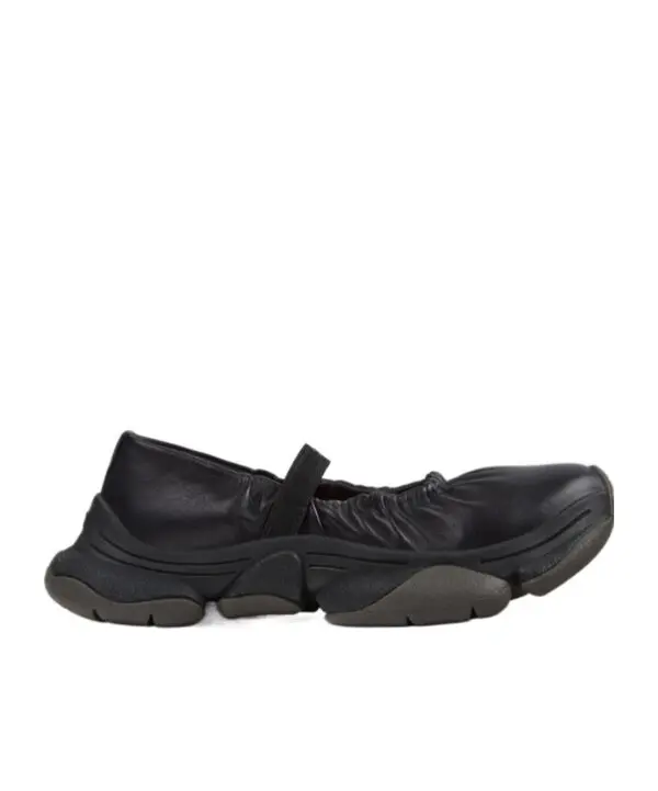 Camper Karst Two-strap Ballet Flats - Black