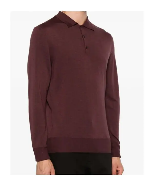 Canali Long-sleeve Polo Shirt