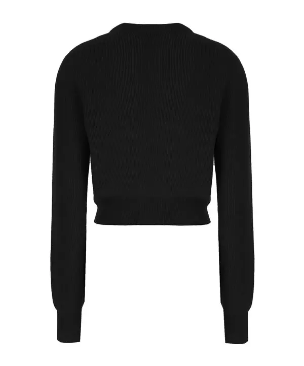 Malo Ribbed-knit Cropped Sweater - No
