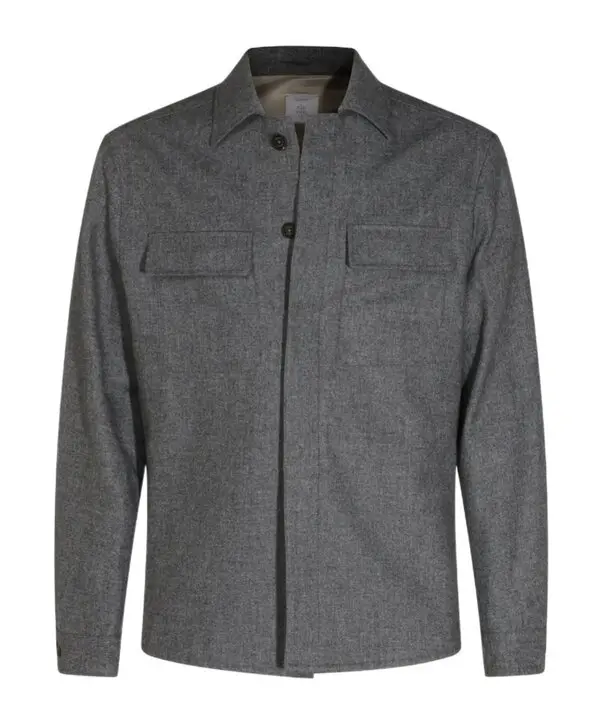 Eleventy Flap-pocket Shirt Jacket