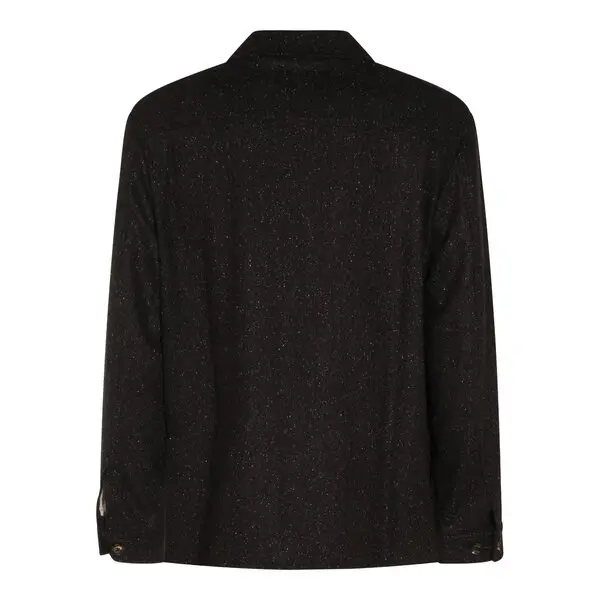 Eleventy Speckled Shirt Jacket