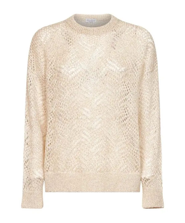 Brunello Cucinelli Long-sleeve Knit Top