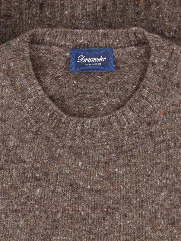DRUMOHR Flecked Crew-neck Sweater