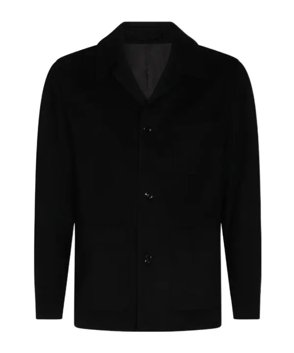 LARDINI Patch-pocket Cashmere Jacket