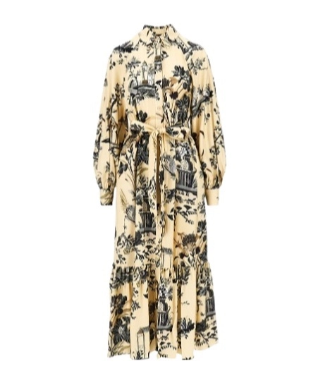 Etro Printed Tiered Maxi Dress
