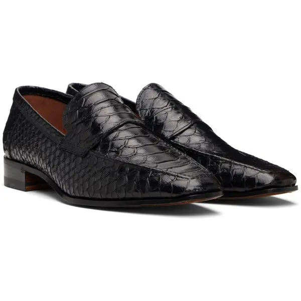 Paris Texas Embossed Slip-on Flats