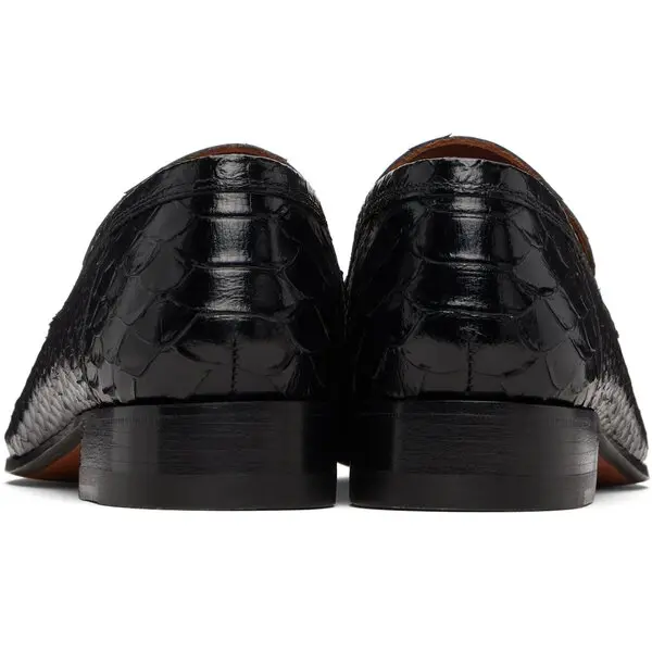 Paris Texas Embossed Slip-on Flats