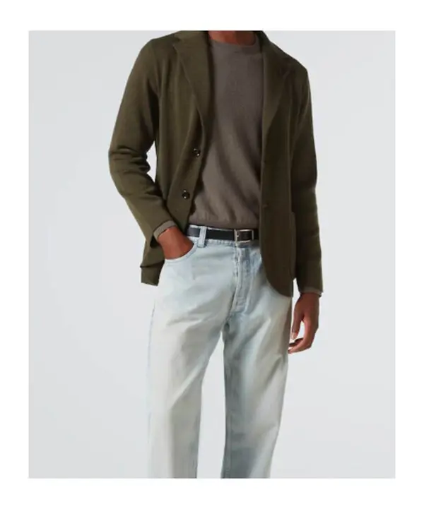 LARDINI Long-sleeved Casual Jacket